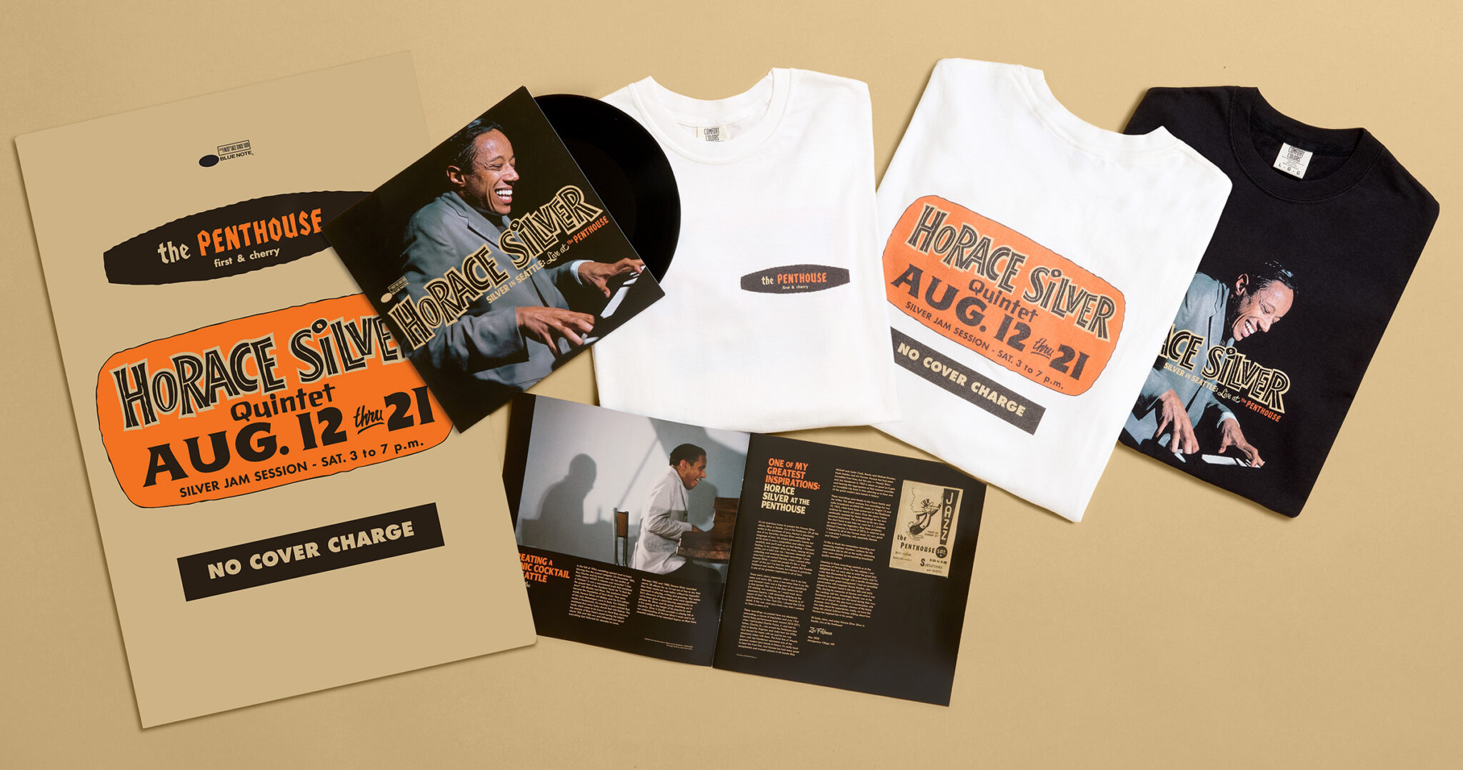 NEVER-BEFORE-ISSUED 1965 LIVE HORACE SILVER ALBUM "SILVER IN SEATTLE ...